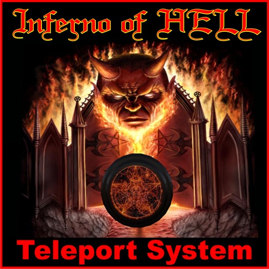 Second Life Marketplace - TELEPORTER "Inferno of HELL"