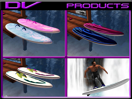 Second Life Marketplace - DV Surf Shack gray/brown wood version inlc ...