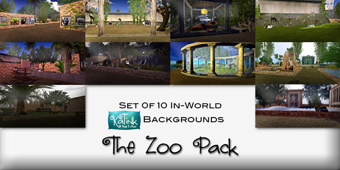 Second Life Marketplace - KaTink - Zoo Pack