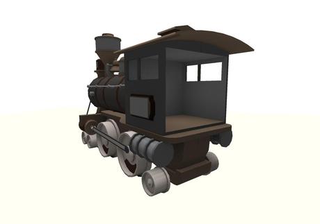 Second Life Marketplace - Steam Loco II Mesh Full Perm (intro priced)