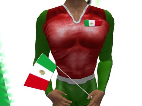 Second Life Marketplace - Mexico Pride Male Outfit