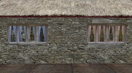 Second Life Marketplace - 48 Wide Medieval Cottage Window Textures ...