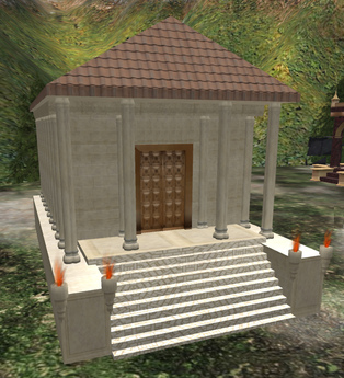 Second Life Marketplace - MESH Ancient Greek Temple