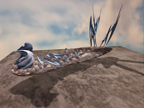 Second Life Marketplace - The Rowers - A - Abstract Sculpture