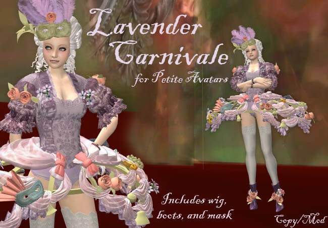 Second Life Marketplace - Lavender Carnivale for Petite Avatars