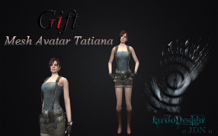 Second Life Marketplace - Promo mesh avatar Tatiana mesh gift