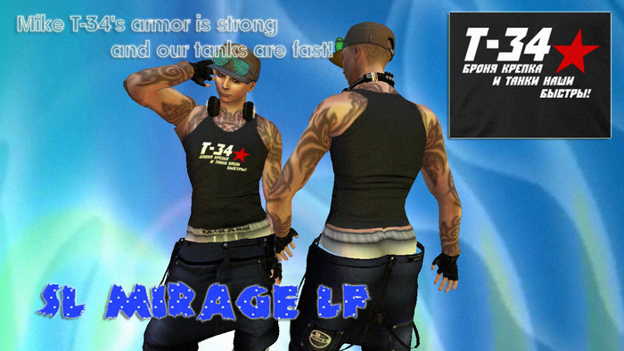 Second Life Marketplace - Mike T-34's armor is strong and our tanks are ...