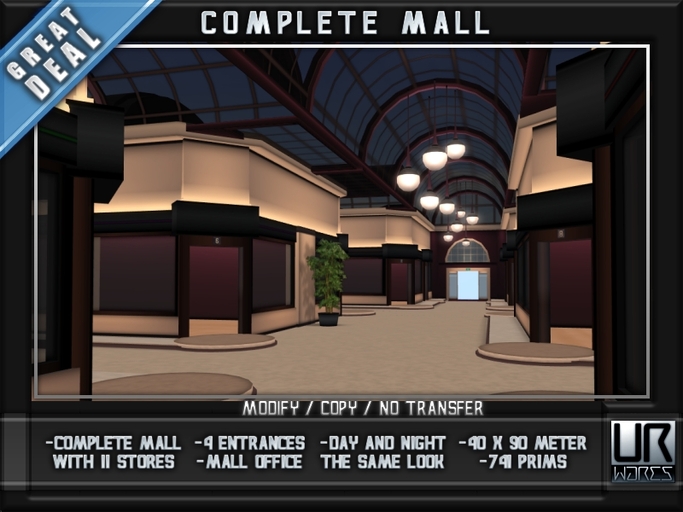 Second Life Marketplace - URW MALL 1