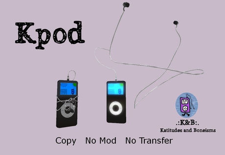 Second Life Marketplace - .:K&B:. Kpod : Mission Impossible