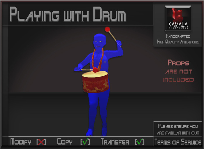 Second Life Marketplace - Kids Child SL *Playing with Drum* Animations ...
