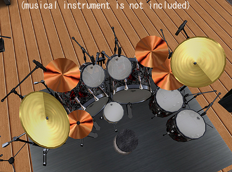 Second Life Marketplace - 1prim Stand Mic set