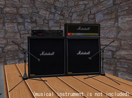 Second Life Marketplace - 1prim Stand Mic set