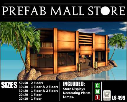 Second Life Marketplace - [iSculpt] Complete Prefab Stores, Shops ...