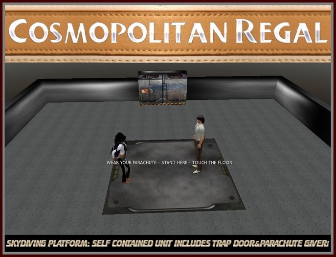 Second Life Marketplace - SKYDIVING PLATFORM: SELF CONTAINED UNIT ...