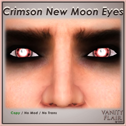 Second Life Marketplace - Crimson New Moon Eyes