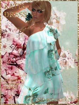 Second Life Marketplace - Katia dress aqua