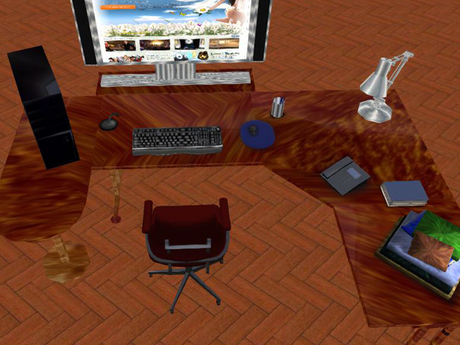 Second Life Marketplace - BM - Office Desk 01