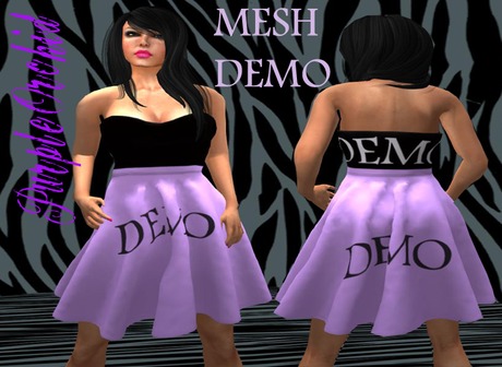 Second Life Marketplace - *Purple Orchid*-Mesh Lace-n-Brights Lt ...