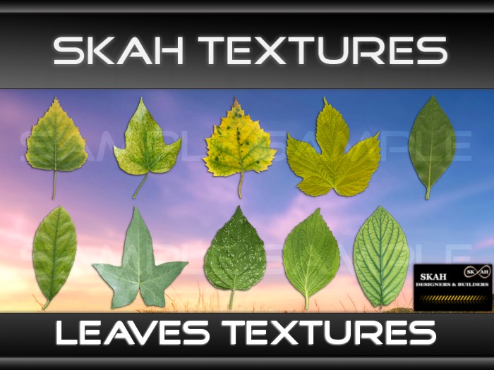 Second Life Marketplace - [SKAH TEXTURES] - Leaves