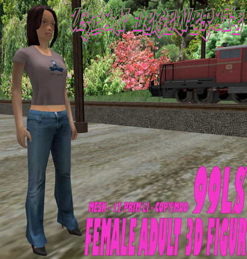 Second Life Marketplace - 3D FEMALE ADULT FIGUR