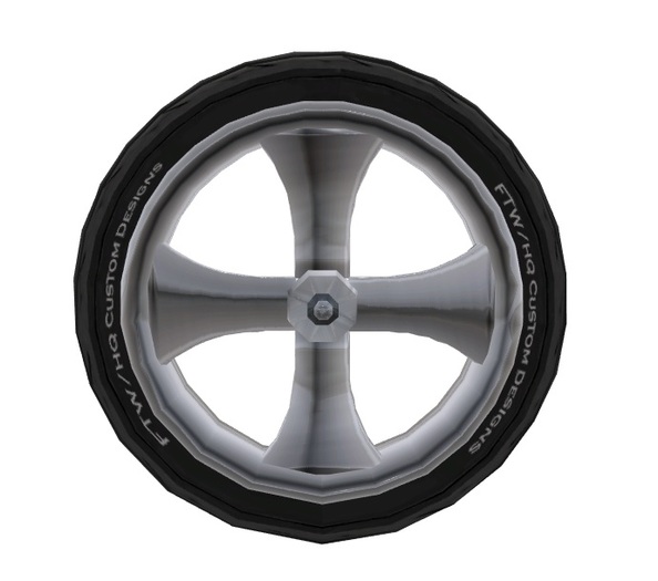 Second Life Marketplace - Draken 1 prim Iron Cross Wheel BOXED