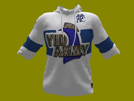 Second Life Marketplace - YID ARMY hoodie (MESH) boxed