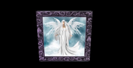 Second Life Marketplace - 1 prim Framed high detail frost angel art