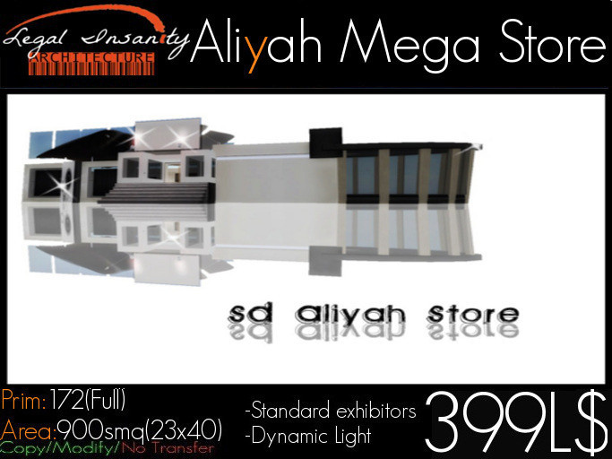Second Life Marketplace - " Promo " Aliyah Mega Store Mainstore perfect ...
