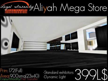 Second Life Marketplace - " Promo " Aliyah Mega Store Mainstore perfect ...