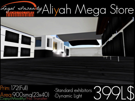 Second Life Marketplace - " Promo " Aliyah Mega Store Mainstore perfect ...
