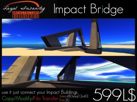 Second Life Marketplace - Impact Bridge is perfect for connect it with ...