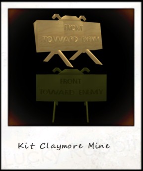 Second Life Marketplace - Kit Claymore Mine (box)