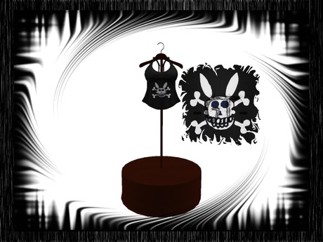 Second Life Marketplace - ^^GT^^ Pirate Bunny Girl Tank top PROMO PRICE