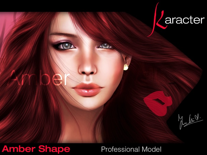 Second Life Marketplace - Karacter l Amber Professional Model Shape