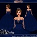Second Life Marketplace - [K~*~S] Alicia - Gown - Sapphire