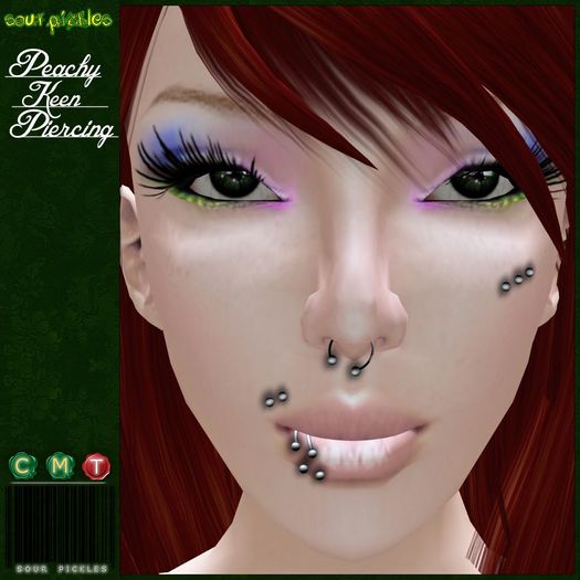 Second Life Marketplace - [SP] Peachy Keen Piercing v2