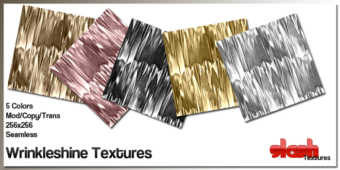 Second Life Marketplace - Slash Textures - Wrinkleshine Textures FULL ...