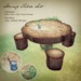 Second Life Marketplace - HPMD* Stump Table Set (mesh)