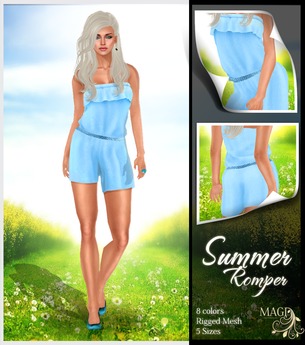 Second Life Marketplace - -Magi- Summer Romper - DEMOS