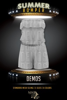 Second Life Marketplace - -Magi- Summer Romper - DEMOS