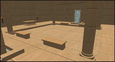 Second Life Marketplace - Mayan Pyramid - Evolve Holodeck Room, Copy/Mod