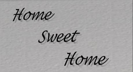 Second Life Marketplace - Home Sweet Home - text on the wall