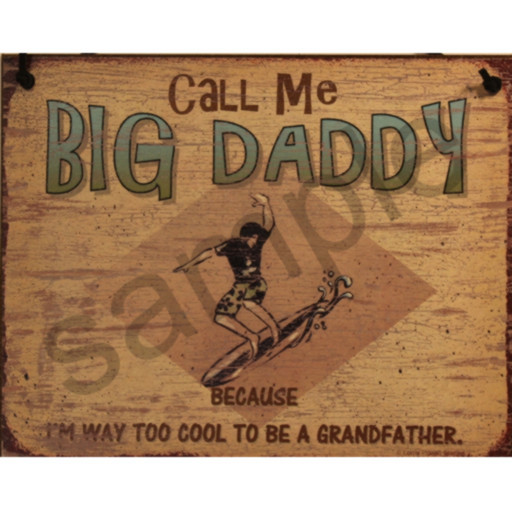 Second Life Marketplace - BIG DADDY SURF POSTER SIGN funny