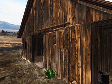 Second Life Marketplace - Old West Barn - horse barn