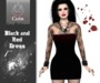 Second Life Marketplace - Cain - Black and Red Dress