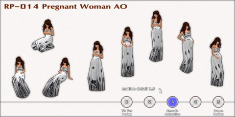 Second Life Marketplace - RP-014 Pregnant Woman AO