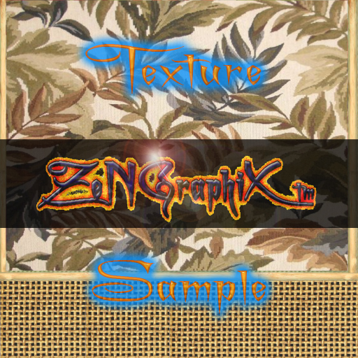 Second Life Marketplace - [ZeNGraphiX] Tropical Hut textures-wallpaper 4