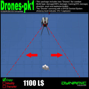 Second Life Marketplace - DRONES-PACKAGE 1