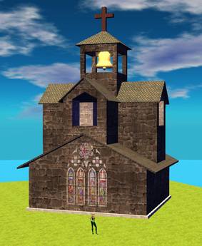 Second Life Marketplace - EC Medieval church