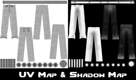 Second Life Marketplace - *EVO VT MESH* Jeffrey Jeans Set